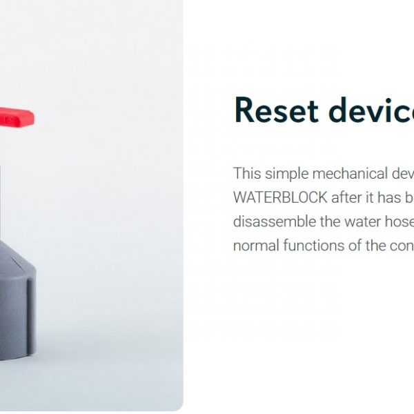 WATERBLOCK - The mechanical anti-flooding device by ELTEK - Aquacan Systems
